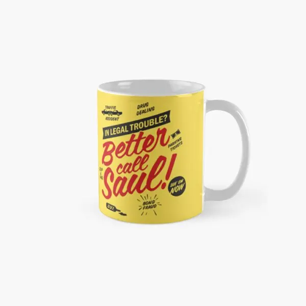 Better Call Saul Classic Mug Drinkware Design Picture Coffee Cup Image ...