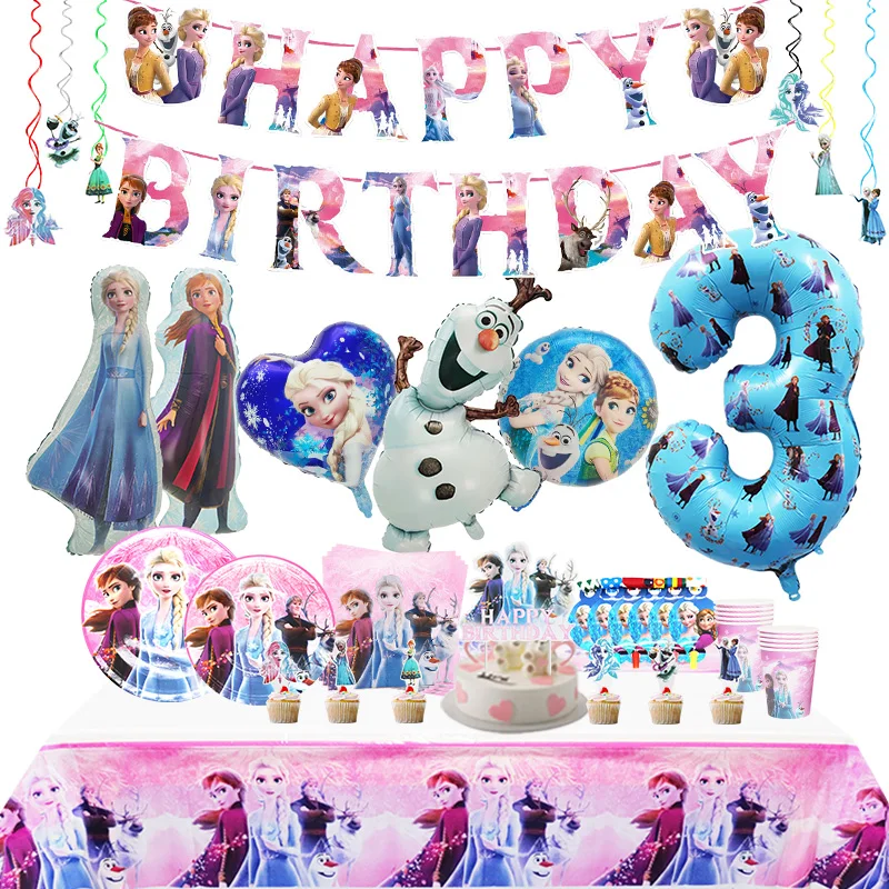 Frozen Numbers 4 Clipart: The Perfect Addition to Your Disney Princess ...