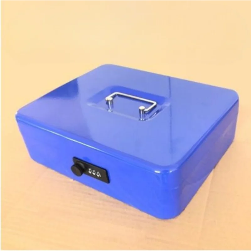 Locked-Storage-Box-New-Double-Layer-Combination-Lock-Iron-Box-Change ...