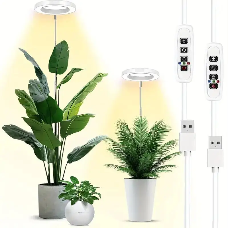 Grow Lights for Indoor Plants - LED Full Spectrum Plant Light for ...