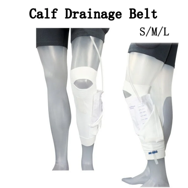 Calf Drainage Belt Urine Bag Pocket Fixing Strap Drainage Belt Urine ...