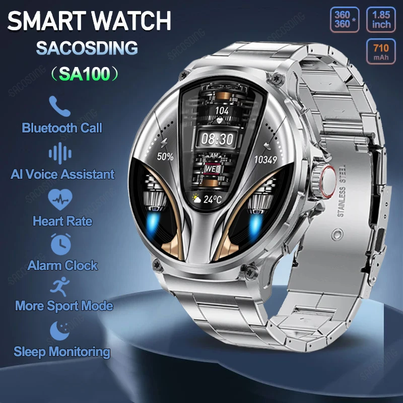 SACOSDING-SA100-GPS-Track-Sports-Smart-Watch-Men-1-85-Inch-Ultra-AMOLED ...