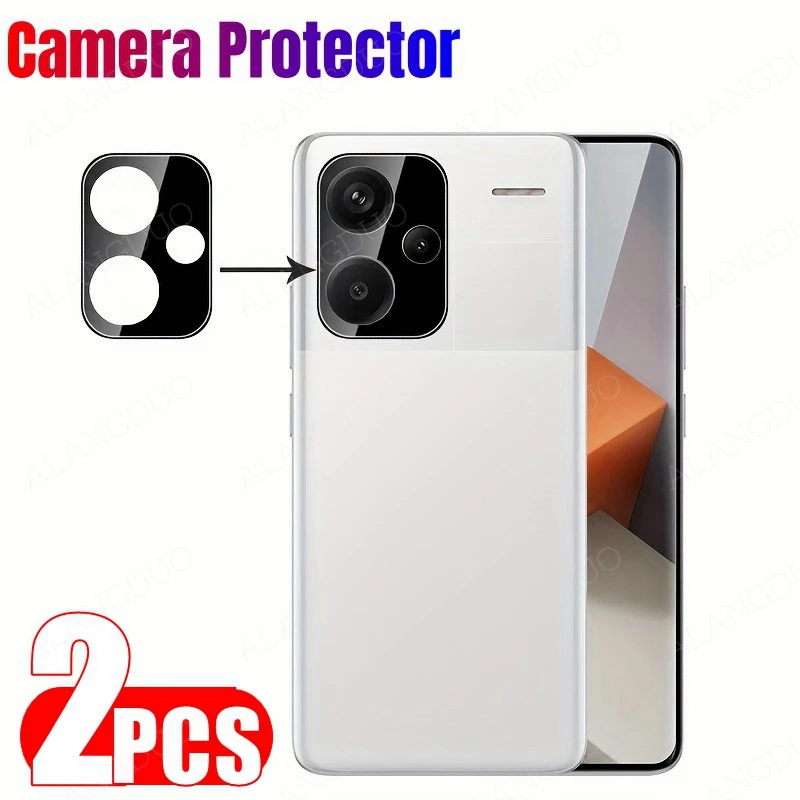 2PCS Camera Lens Glass For Xiaomi Redmi Note 13 Pro+ Integrated Full ...