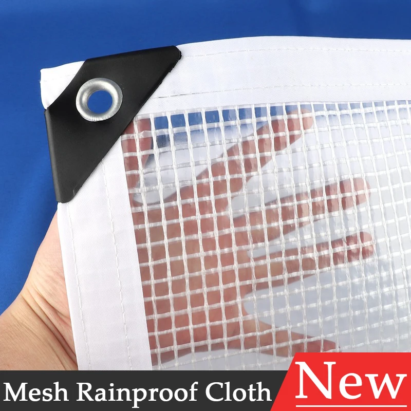 Thick-0-3mm-Grid-Rainproof-Cloth-Outdoor-Waterproof-Canvas-Garden ...