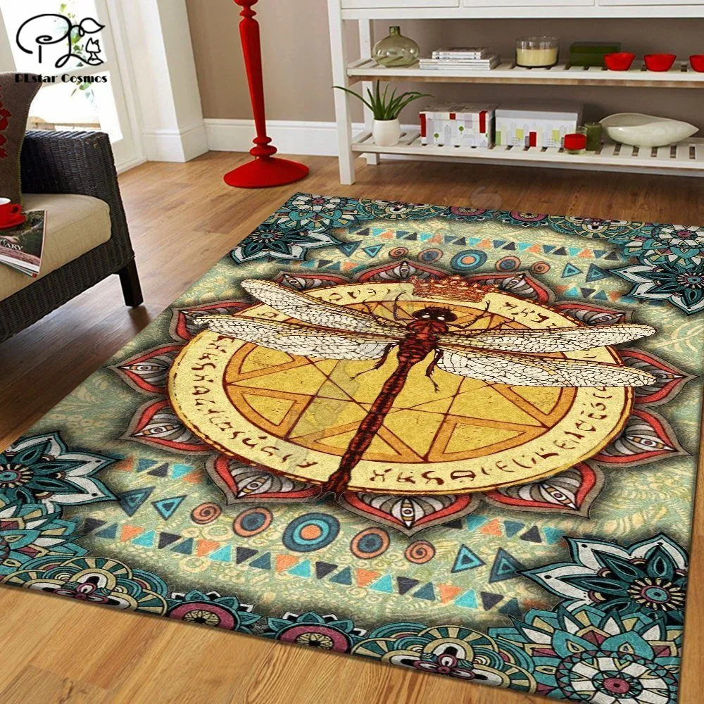 Dragonfly Rug 3D All Over Printed Rug - Cutegiftie