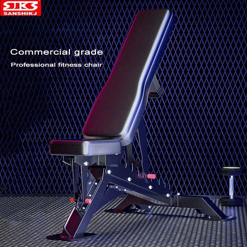 Adjustable-Dumbbell-Stool-for-Gym-Fitness-Chair-Steel-Pipe-Professional ...