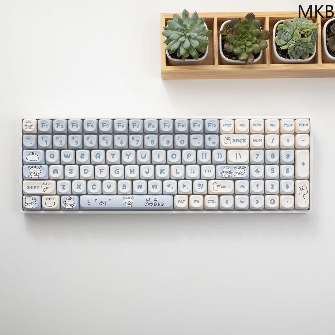 MOA-Band-Dog-Keycaps-PBT-Material-Heat-Sublimation-Craft-Suitable-for ...