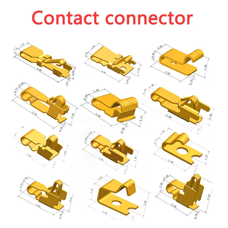 50pcs-Lot-1Pin-Antenna-Shrapnel-Battery-Contact-Connector-For-Mobile ...