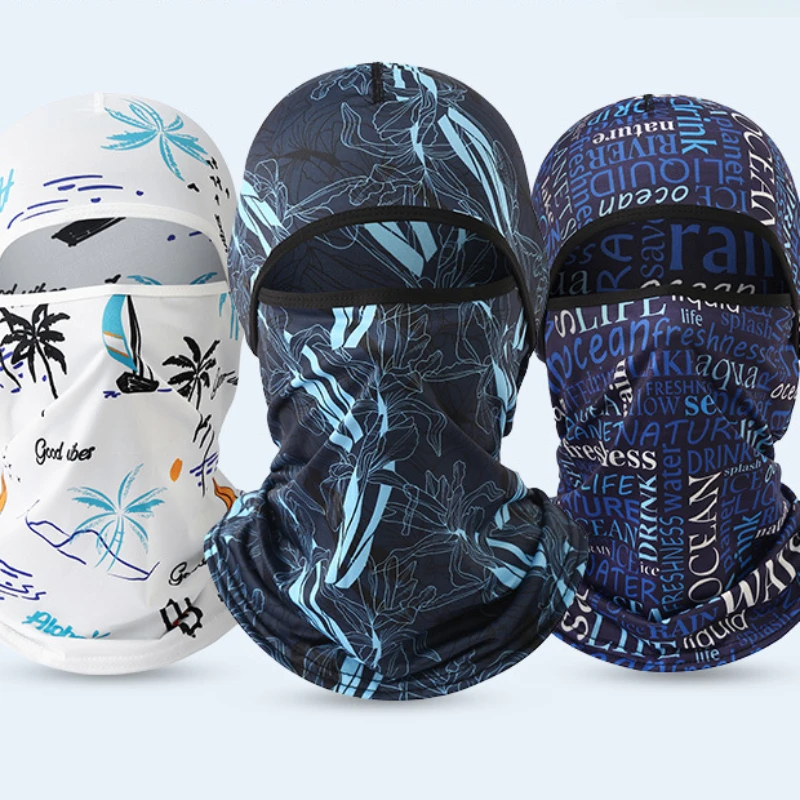 Summer-Ice-Silk-Sunscreen-Outdoor-Cycling-Headgear-Face-Mask-Full-Face ...