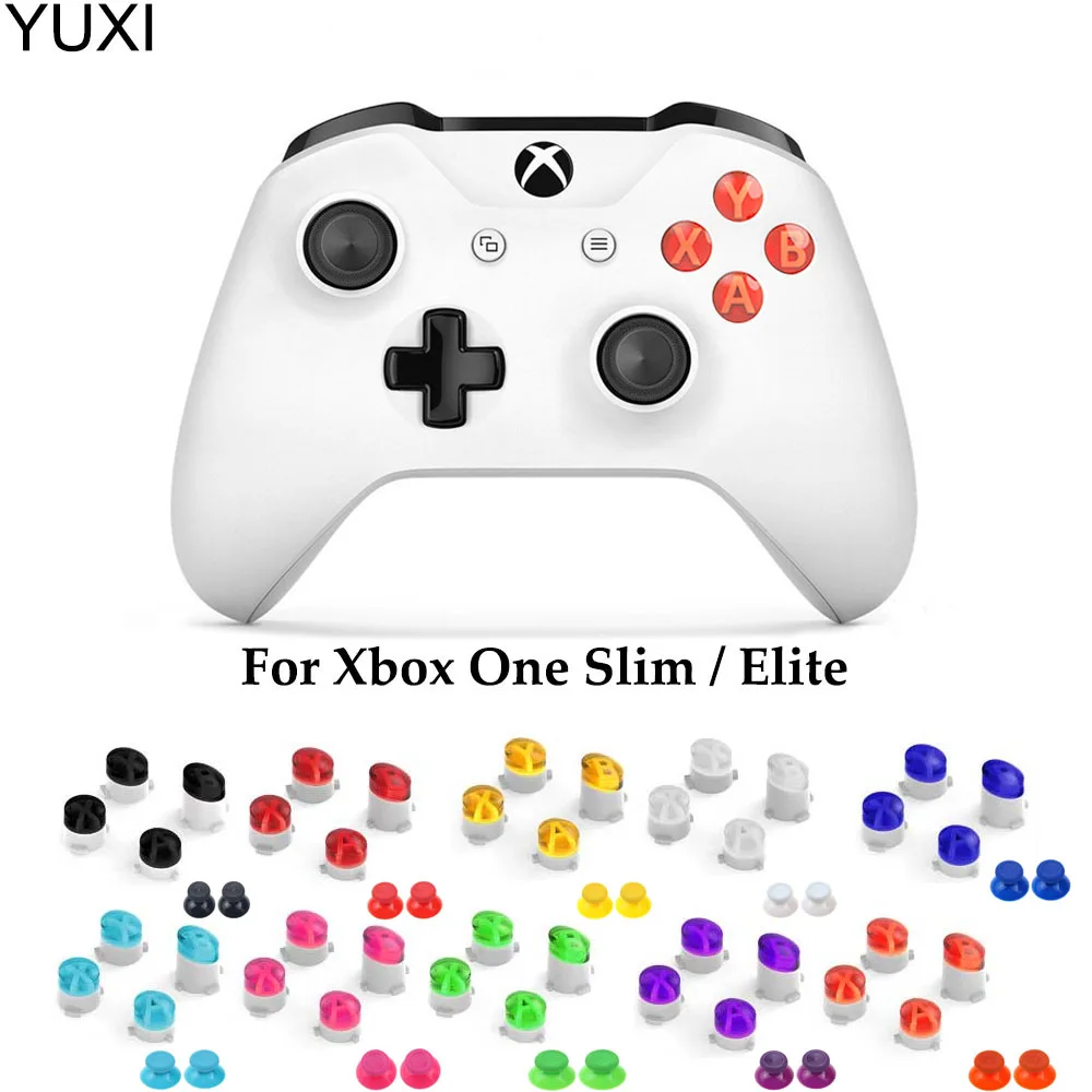 YUXI 1Set ABXY Buttons Set For Xbox One Elite/Xbox One Slim/Xbox One ...