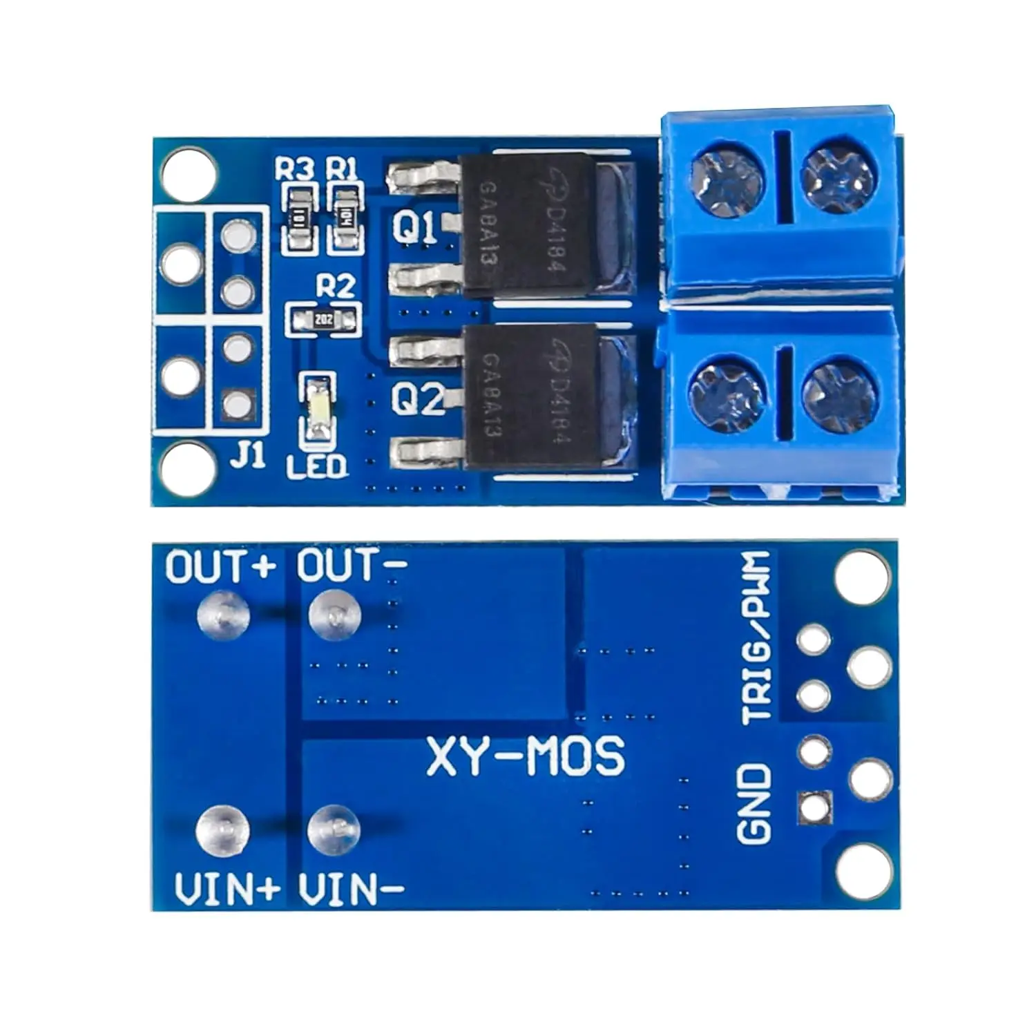 10PCS DC 5V-36V 15A 400W Dual High Power MOS Transistor Driving ...