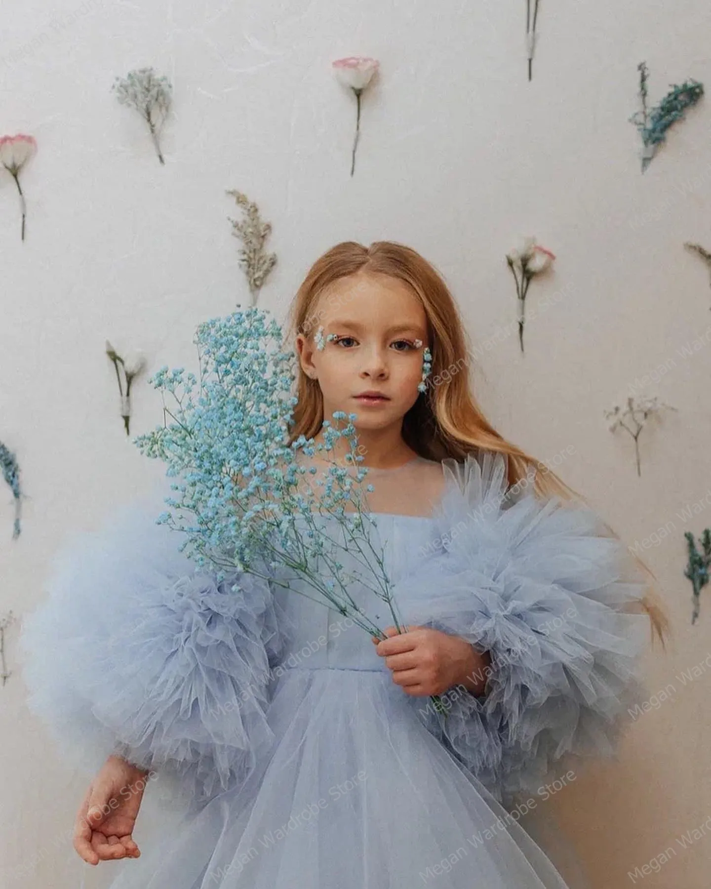 Light Blue Casual Dresses For Juniors