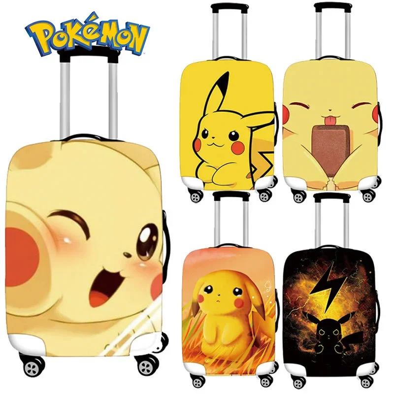 Pokemon-Pikachu-Travel-Suitcase-Dust-Cover-Luggage-Protective-Cover-for ...