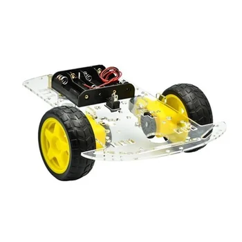 4WD Smart Robot Car Chassis Kits for arduino with Speed Encoder New