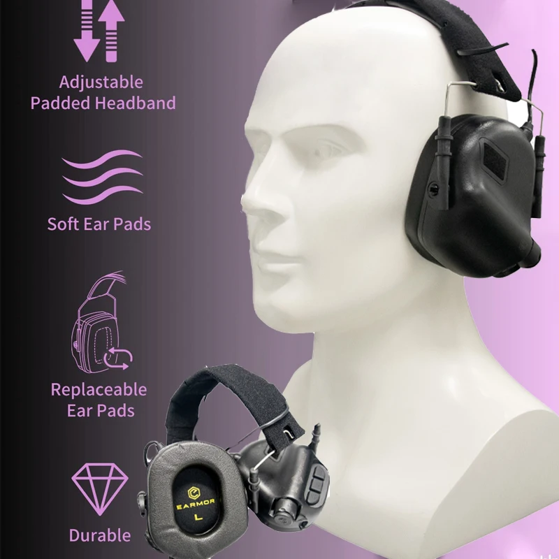 OPSMEN-EARMOR-Outdoor-Tactical-Headphones-M31-MOD3-Military-Noise ...