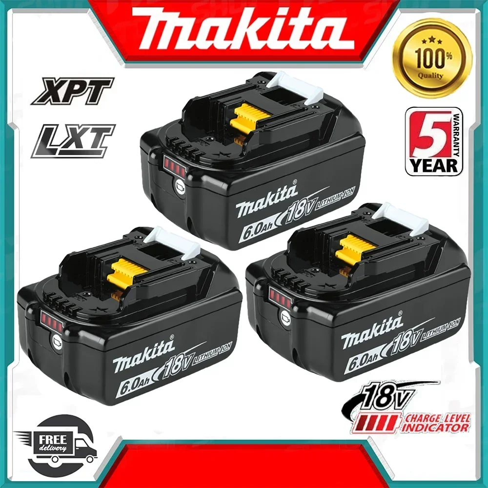 Original-Makita-6Ah-5Ah-3Ah-for-Makita-18V-Battery-BL1830B-BL1850B ...