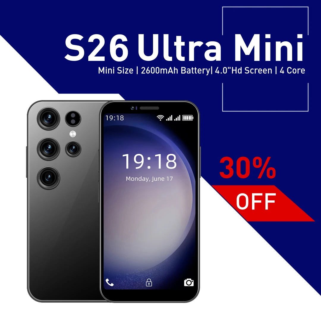 Mini-S26-Ultra-Android-9-0-Smartphone-Google-Play-4-0-4GB-128GB-Vers-o ...