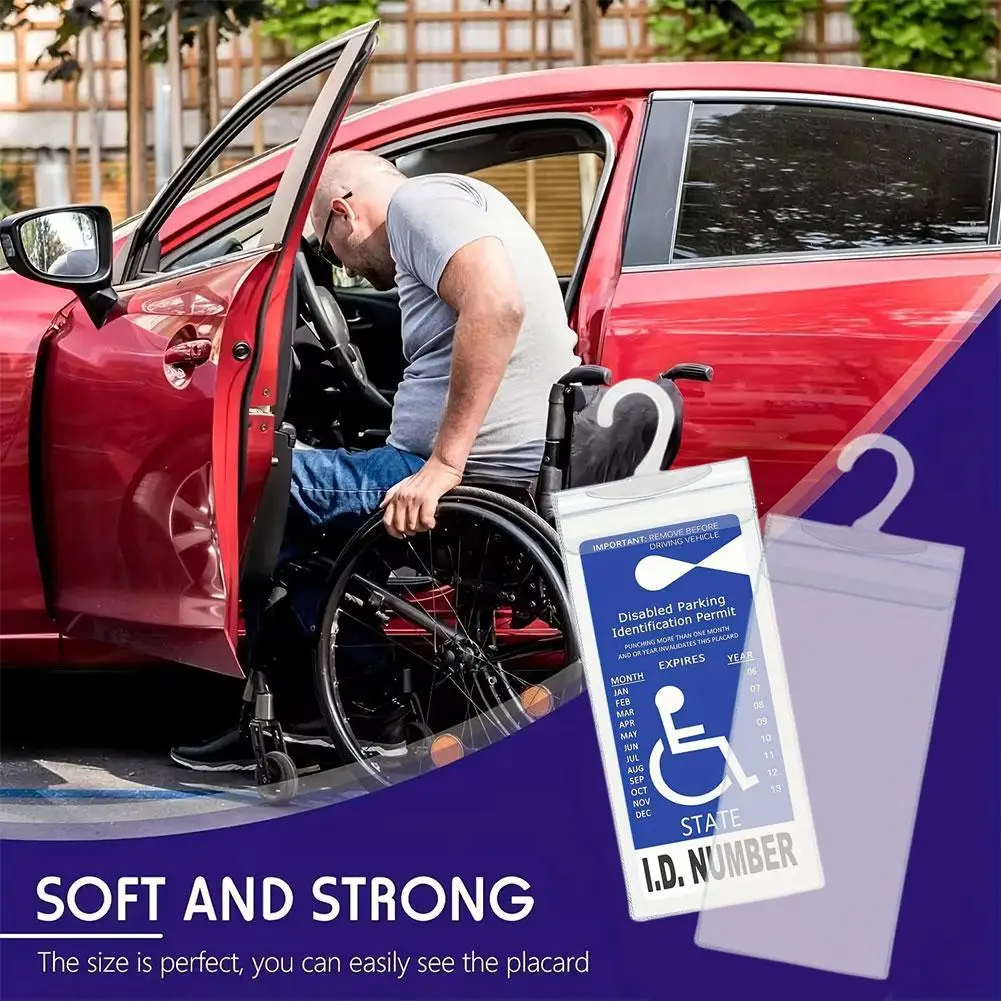 1pcs-Handicap-Parking-Placard-Holder-Ultra-Disabled-Parking-Permit ...