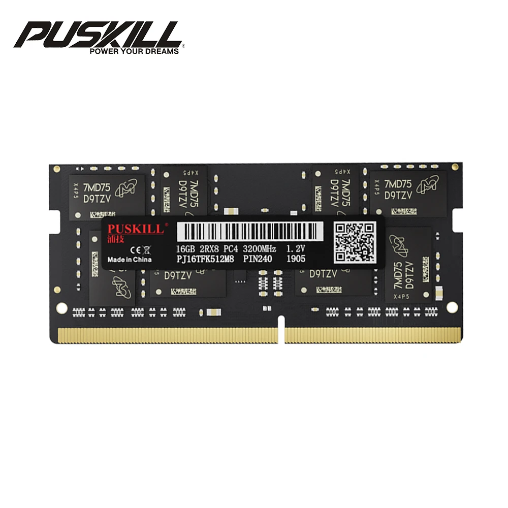 PUSKILL Memoria Ram DDR4 8GB 4GB 16GB 2400mhz 2133 2666mhz Sodimm Notebook High Performance ...