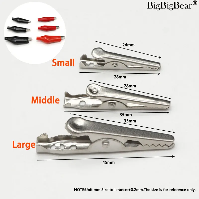 Pinza de cocodrilo de Metal G98, medidor de sonda de prueba, color ...