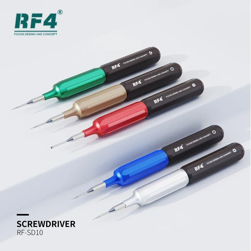 RF4-RF-SD10-Superhard-Gold-Steel-Screwdriver-Kit-Precision-Repair-Bolt-Iphone-Clock-Watch ...