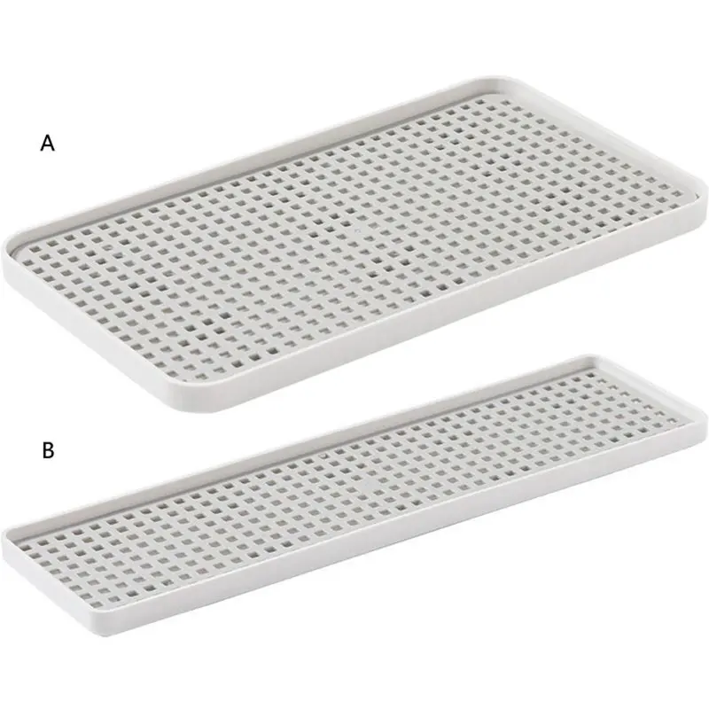 Double Layer Cup Dish Drainer Storage Tray Fruit Vegetable Water Drain ...