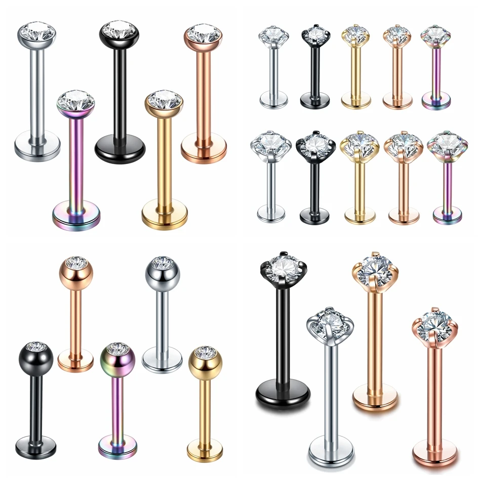 Anillo-de-labio-Labret-de-acero-inoxidable-para-mujer-Piercing-de-boca ...
