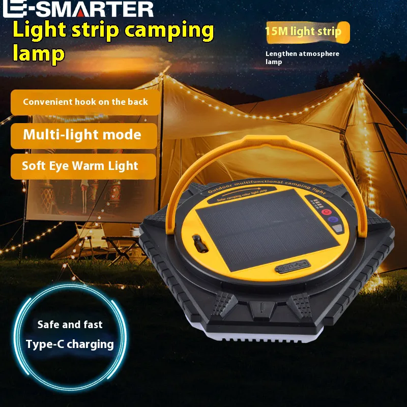 LED Camping Lamp Strip Atmosphere Waterproof Recyclable Light Belt ...