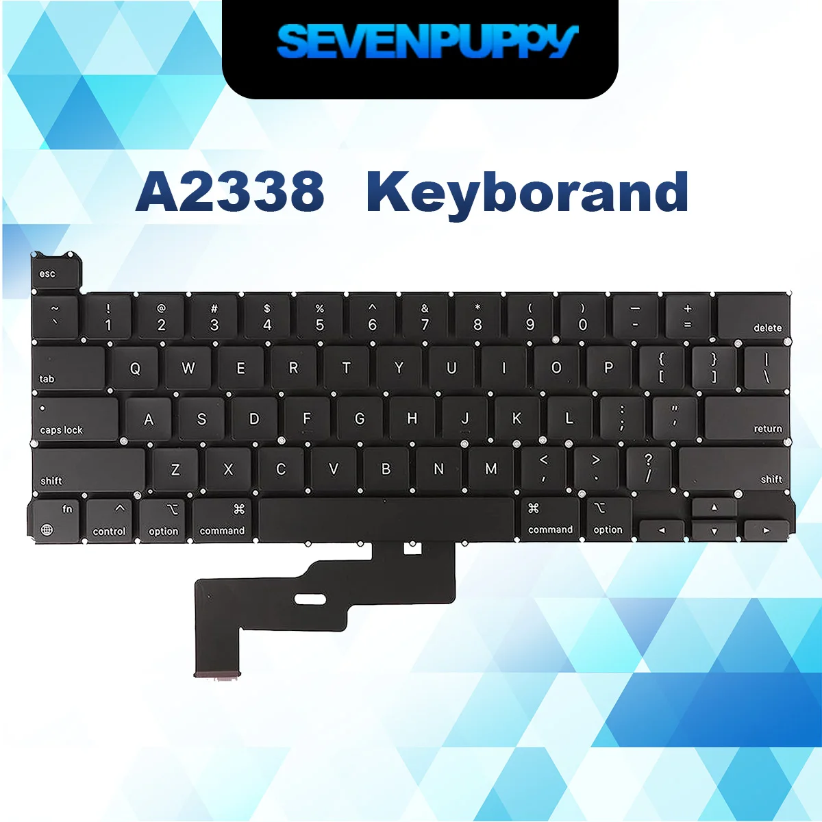 MACGOUZI-SEVEN-PUPPY-Brand-New-For-Macbook-Pro-13-M1-A2338-Keyboard ...