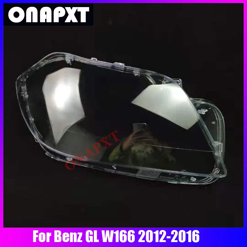 For Benz GL W166 GL350 GL400 GL450 2012-2016 Car Front Headlight Cover ...