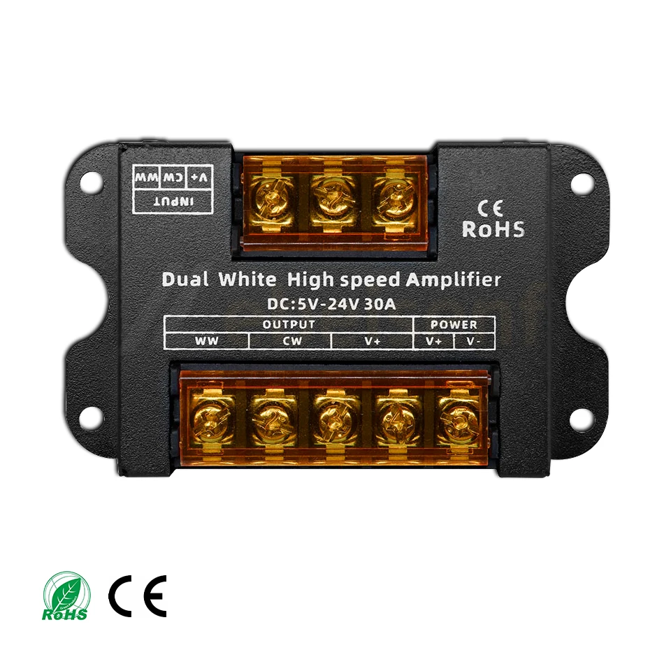 Dual-Color-LED-High-Speed-PWM-Amplifier-DC-5V-12V-24V-30A-Iron-Shell ...