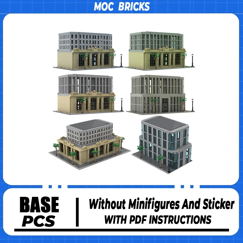 Moc-Building-Bricks-Modular-Revenge-Tower-Base-Model-Technology-Street ...