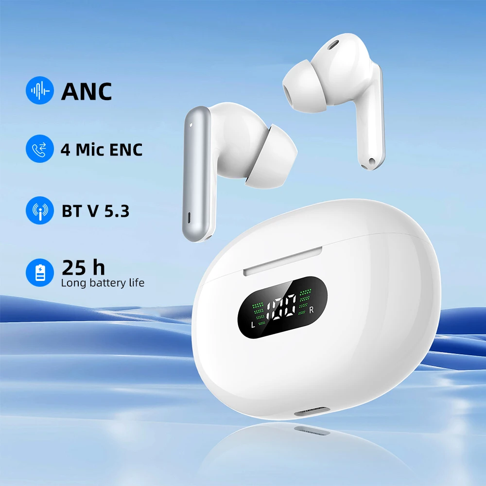 Garyway-J96-ANC-Earphone-Bluetooth-5-3-Hybrid-40dB-Noise-Cancellation ...