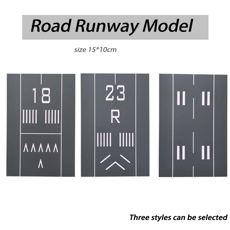 Simulation-Aircraft-Runway-City-Road-Layout-Material-Model-Kits-For-Diy ...