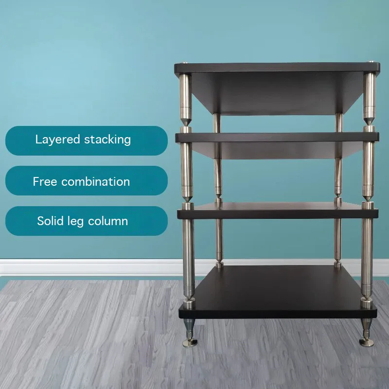 Solid-Stainless-Steel-Birch-HiFi-Audio-Racks-Decoder-Amplifier-Cabinet ...