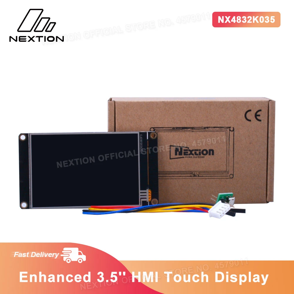 Nextion Enhanced Nx4832k035 - Generic 3.5'' 480*320 Built-in Rtc ...