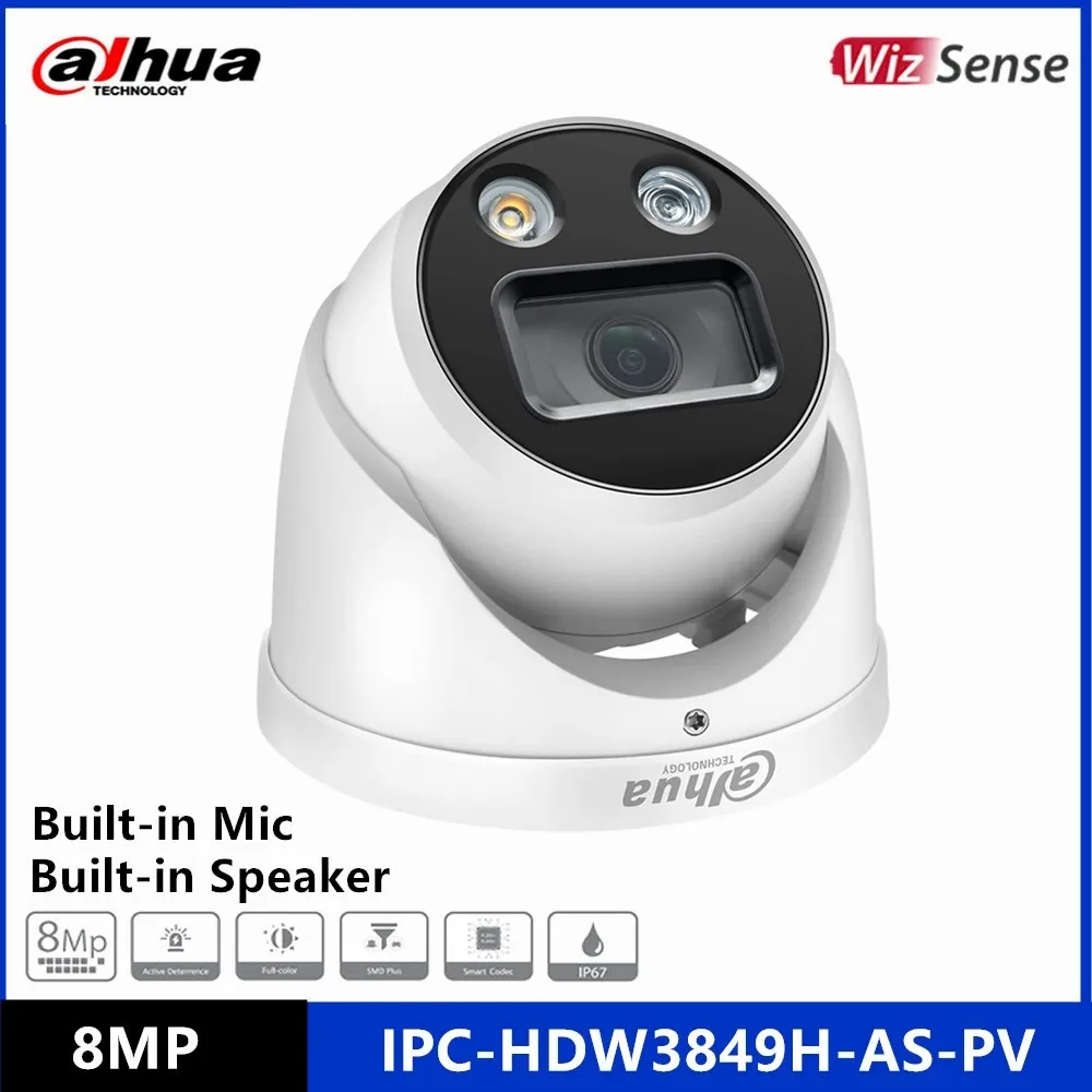 Dahua IPC-HDW3849H-AS-PV-S4 8MP TIOC 2.0 WizSense IP Camera & IPC ...
