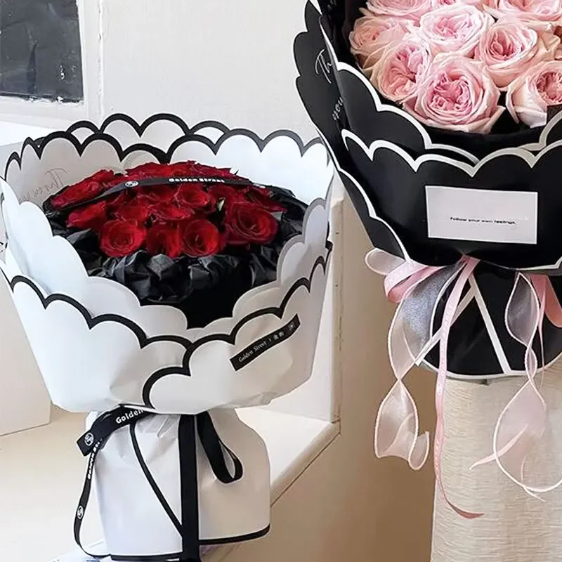 Petal-Waterproof-Wrapping-Paper-Valentine-s-Day-Rose-Flower-Packaging ...