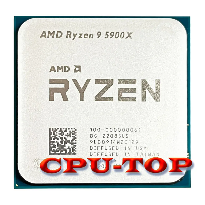 AMD Ryzen 9 5900X R9 5900X 3.7 GHz Twelve-Core 24-Thread CPU Processor ...
