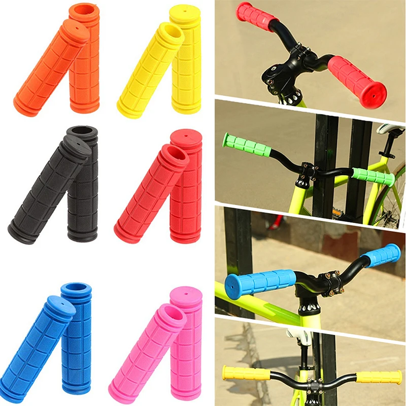 1 Pair Handles For Child Bicycle Kids Bike Scooter Cuffs Phone Silicone ...