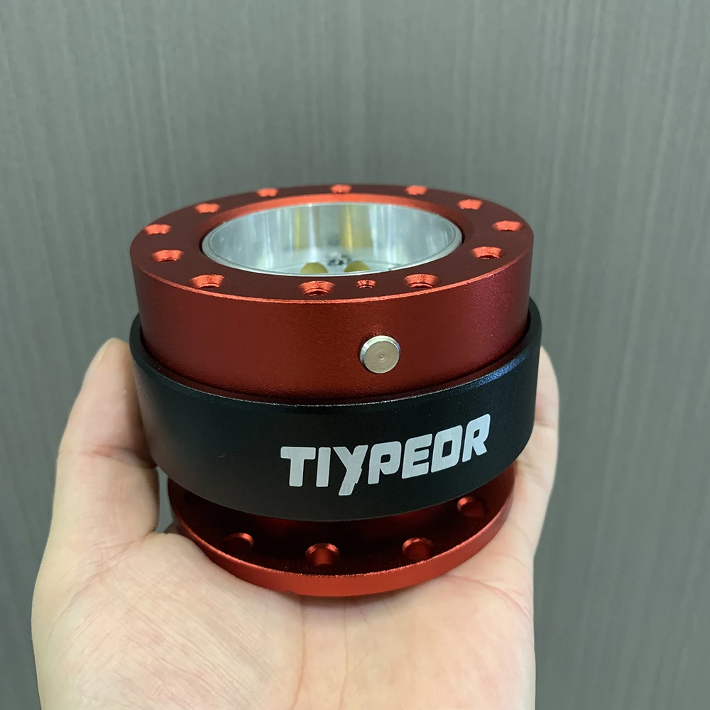Tiypeor-Red-Black-Quick-Release-steering-wheel-quick-release-JDM ...