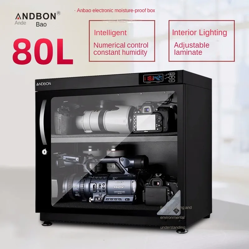 Electronic-moistureproof-box-AD-80HS-drying-oven-80L-SLR-storage-lens ...