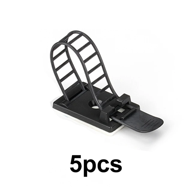 AMPCOM Adjustable Self-Adhesive Nylon Cable Tie mounts Cable Straps ...