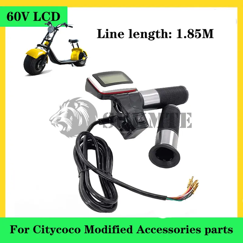 Modification Parts Electric Car LCD Power Display Turn Handle Throttle ...