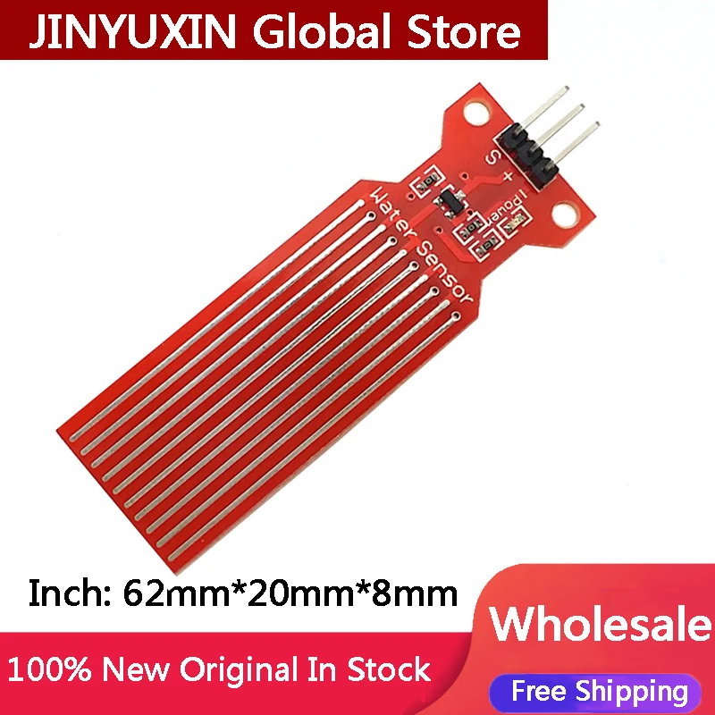 10Pcs Water Sensor Rain Water Level Sensor Module Detection Liquid ...