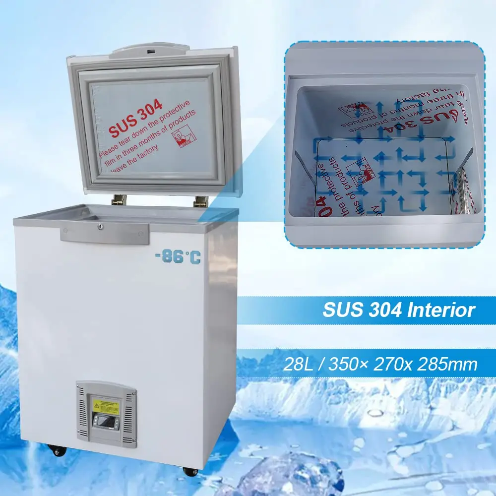 86-C-Ultra-Low-Temperature-Freezer-Lab-Cryogenic-Freezer-112-F-Samples ...
