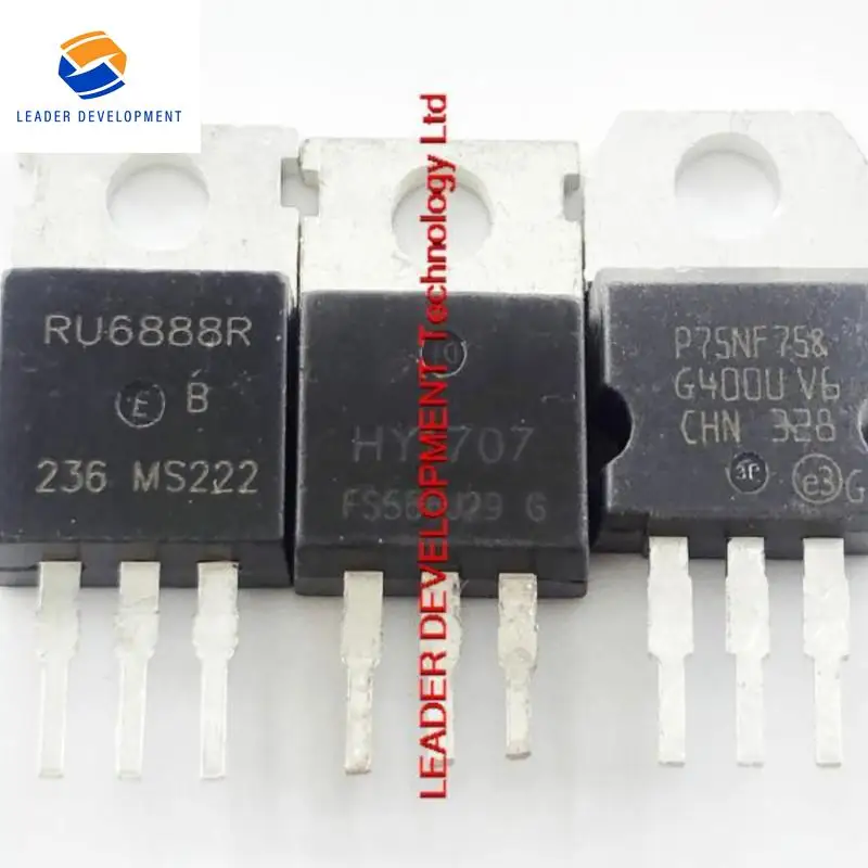 10-pi-ces-P75NF75-RU6888R-HY1707-HY1707P-RU7088R-2SK3435-K3435 ...