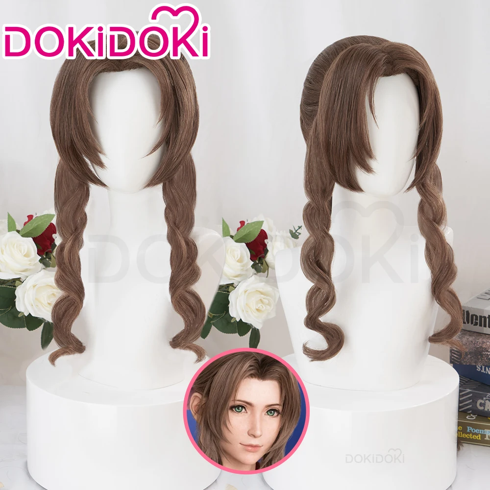 IN-STOCK-Aerith-Cosplay-Wig-Cosplay-Game-FFVII-DokiDoki-Women-Blonde ...