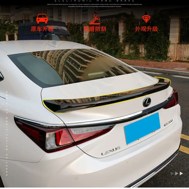 For-Lexus-ES260-ES300-ES200-Spoiler-2018-2019-Spoiler-ABS-Material-Car ...