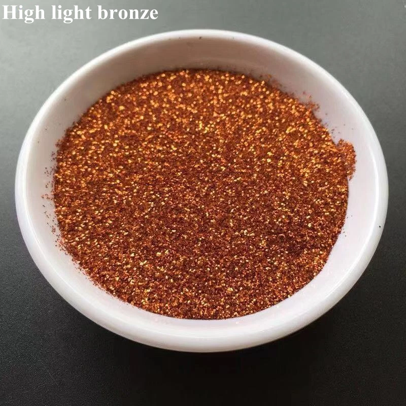 Polvo de brillo de Flash de bronce de Alta Luz, polvo de fósforo 500 g ...